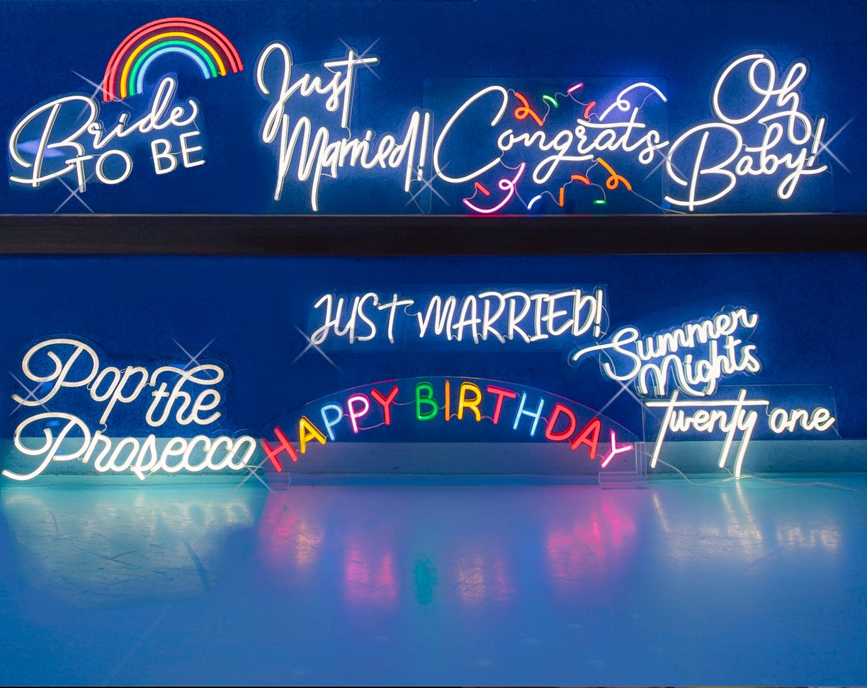 LED Neon Collection – Electric Confetti