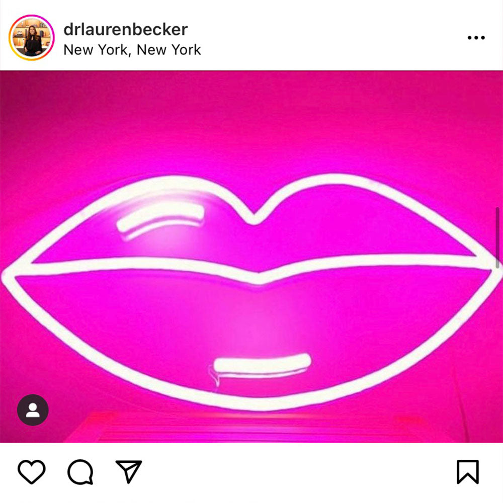 Momo Lips Neon Decor – Electric Confetti