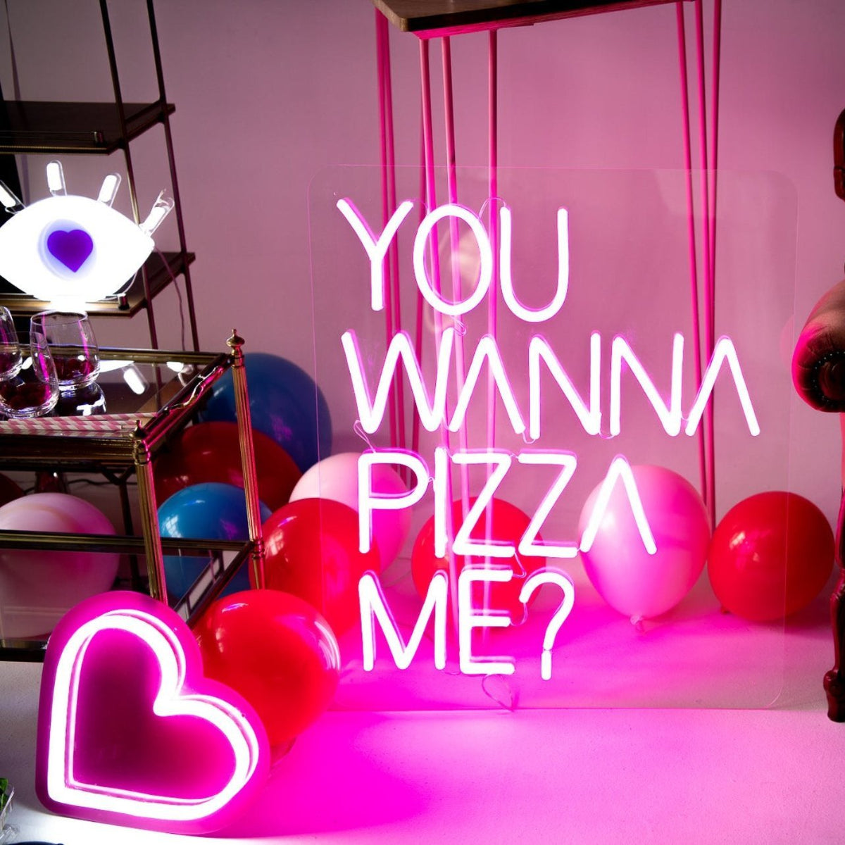 You Wanna Pizza Me LED Neon Sign – Electric Confetti